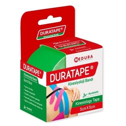 Medura Duratape Kinesiyoloji Bandı 5cmx5m Yeşil I UYGUN FİYAT I ...