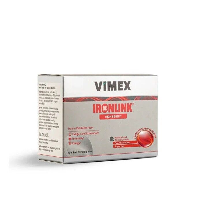 Vimex Ironlink Sıvı Flakon 8 Ml 10'Lu I UYGUN FİYAT I ORİJİNAL I ...