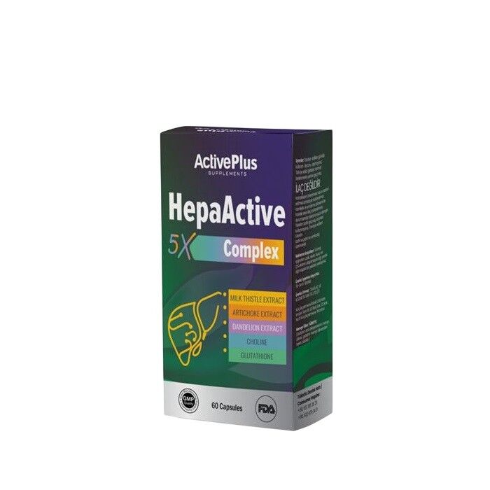 Active Plus Hepaactive5X Complex 60 Kapsül I UYGUN FİYAT I ORİJİNAL I ...