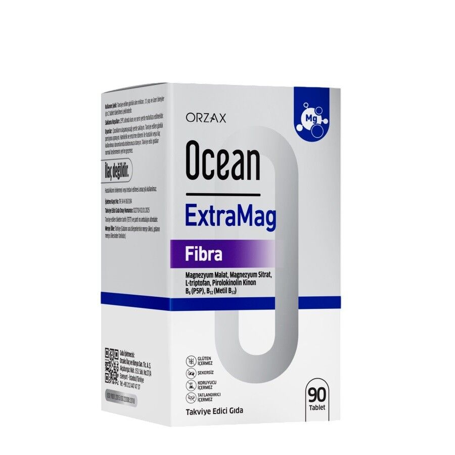Ocean EXTRAMAG FIBRA 90 Tablet I UYGUN FİYAT I ORİJİNAL I ...
