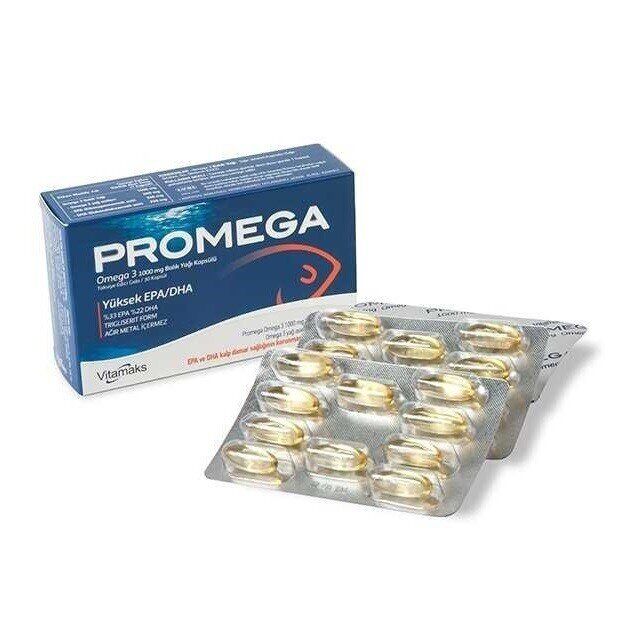Promega 1000mg 30 Kapsül I UYGUN FİYAT I ORİJİNAL I 'VitaminPasaji.com ...