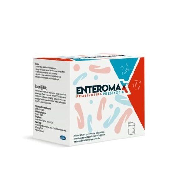 Enteromax 30 Saşe I UYGUN FİYAT I ORİJİNAL I 'VitaminPasaji.com'' dan I ...