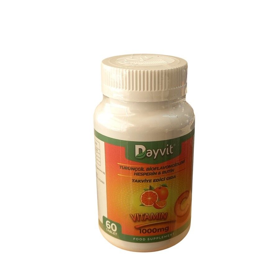 Dayvit Vitamin C 1000mg 60 Tablet I UYGUN FİYAT I ORİJİNAL I ...