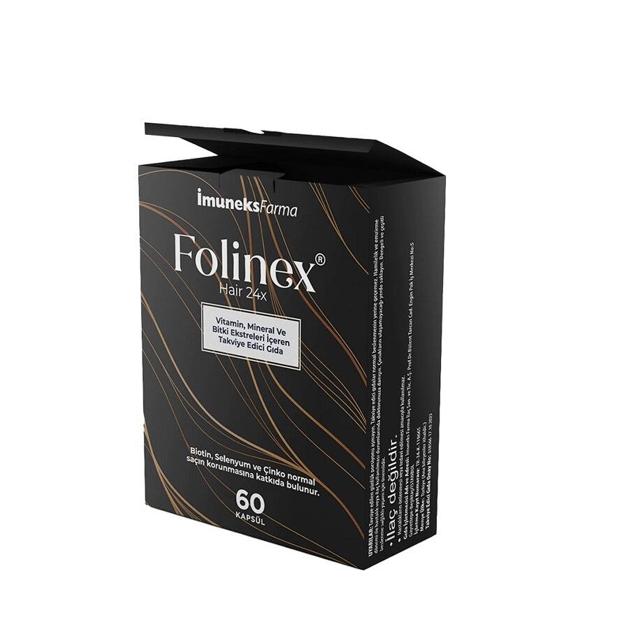 Folinex HAIR 24X 60 Kapsül I UYGUN FİYAT I ORİJİNAL I 'VitaminPasaji ...
