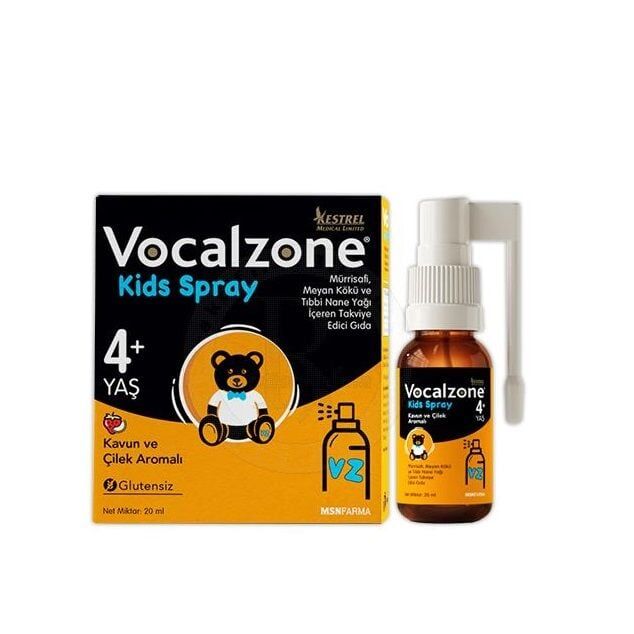 Vocalzone KIDS Spray Mürrisafi Meyan Kökü ve Tıbbi Nane 20 ML I UYGUN ...