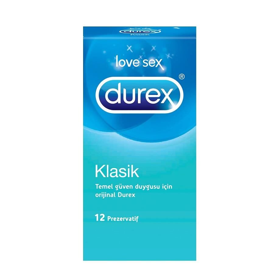 Durex Klasik Prezervatif 12li I UYGUN FİYAT I ORİJİNAL I 'VitaminPasaji ...