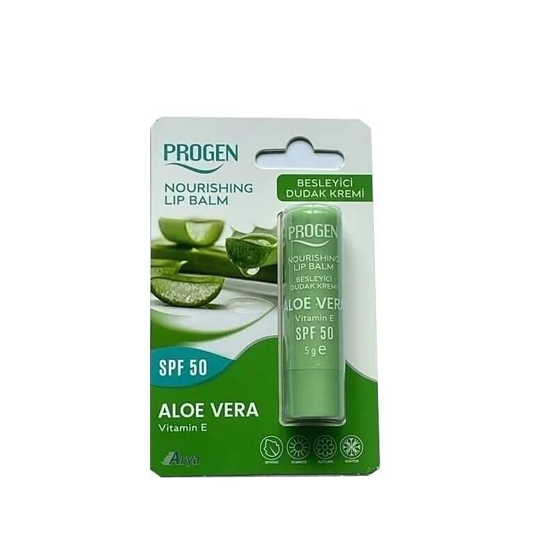 Progen Aloe Vera Lipbalm Spf 50 5gr I UYGUN FİYAT I ORİJİNAL I ...
