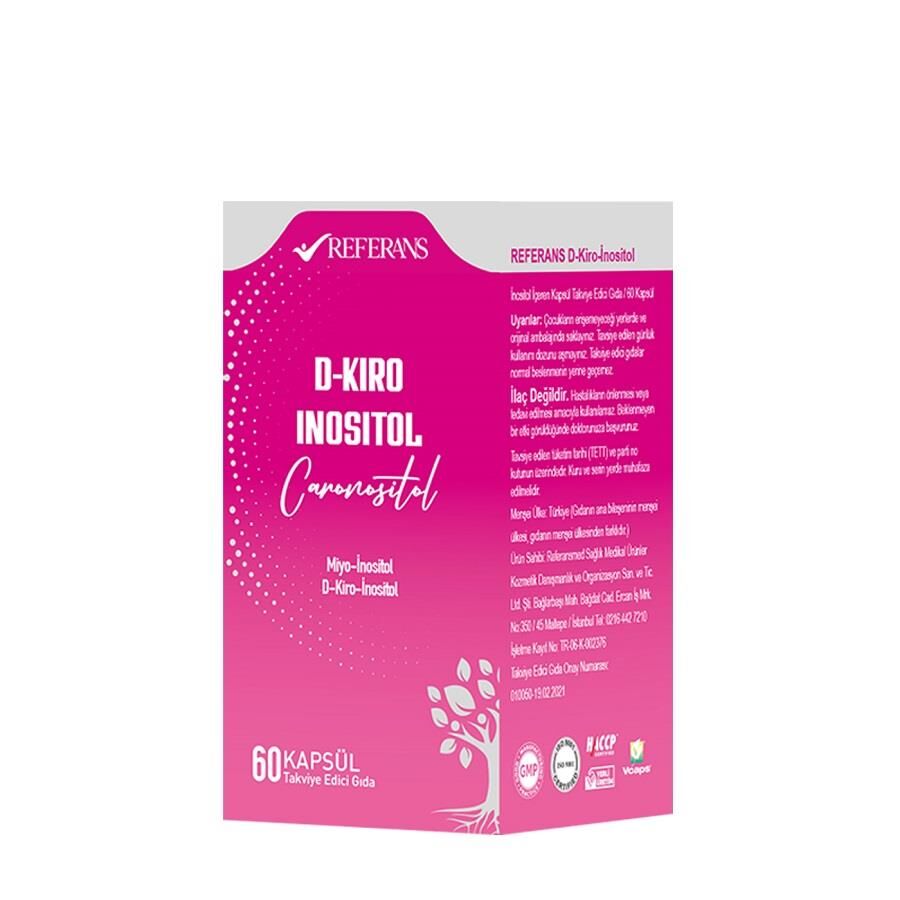 Referans D Kiro İnositol 60 Kapsül I UYGUN FİYAT I ORİJİNAL I ...